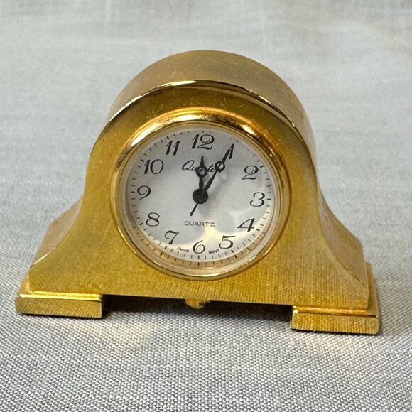Quartex | Accents | Vintage Quartex Miniature Mantle Clock | Poshmark